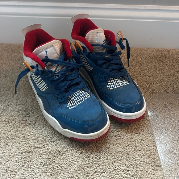 Jordan | Shoes | Air Jordan 4 Retro French Blue Kids | Poshmark